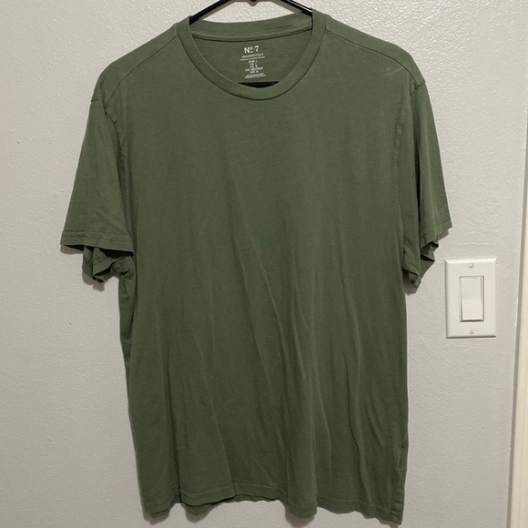 H&M | Shirts | Mens Green Essential Tshirt | Poshmark